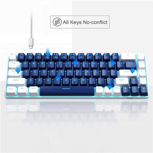 Video Games & Consoles | Portable 6 Mechanical Gaming Keyboard Mkbox ...